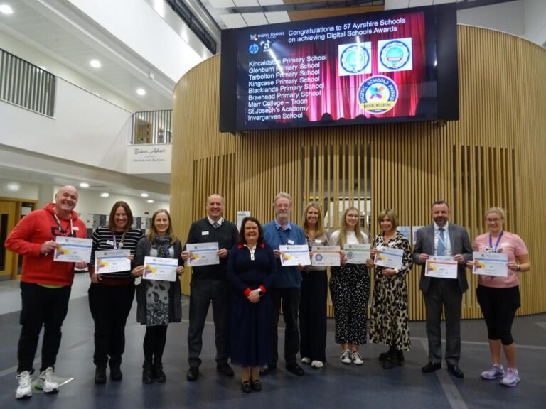Schools across Ayrshire receive Digital Schools Awards. - Digital ...